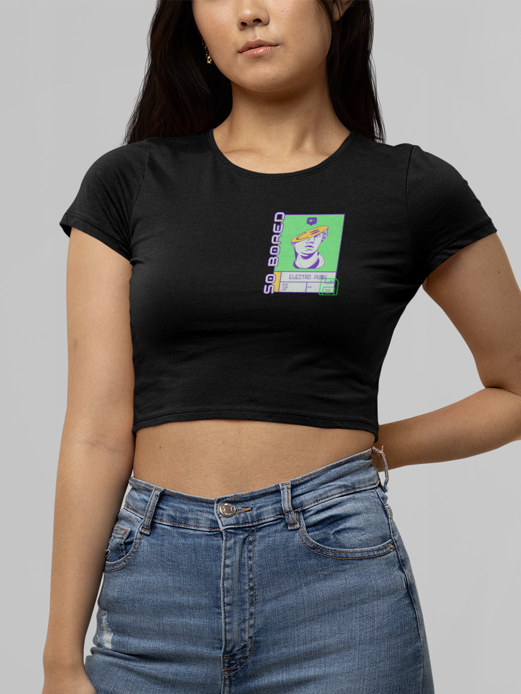 So Bored - Kropped Top– GeekOTee